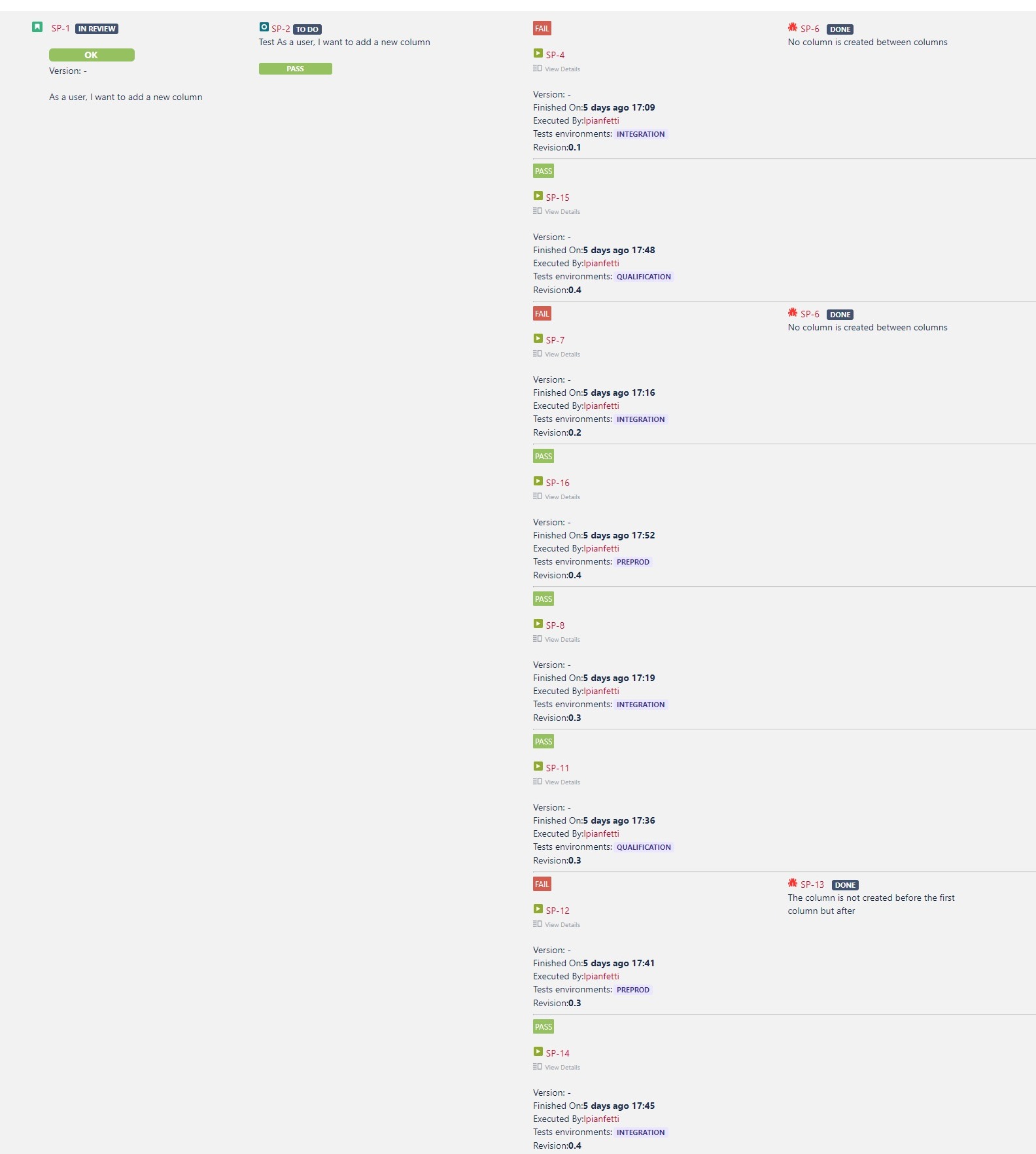 Xray 3172 As A User I Want To Have The Possibility To Sort By Issue Key Or By Coverage In The