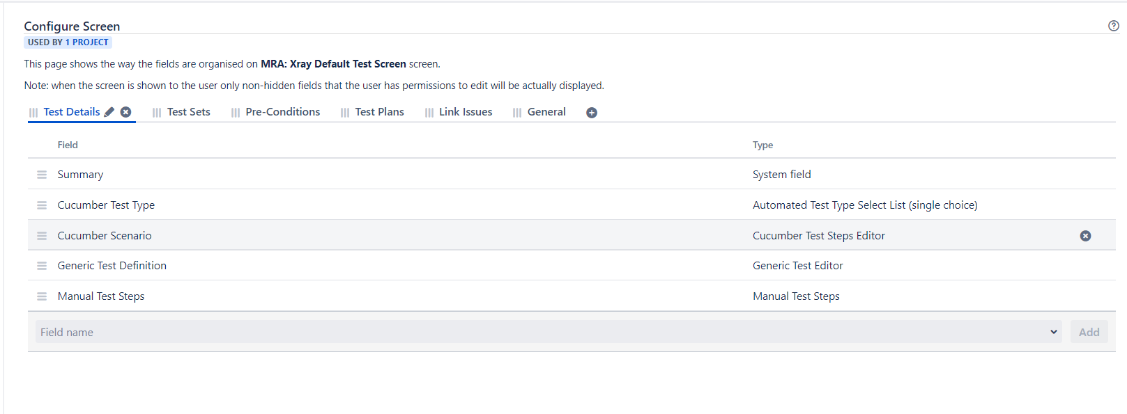 Xray 8152 When Summary And Manual Test Steps Fields Are In The Same Tab On The Test Screen