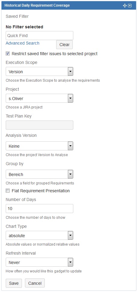 [XRAY-1091] Gadget historical requirements not working - Xblend Issue Tracker
