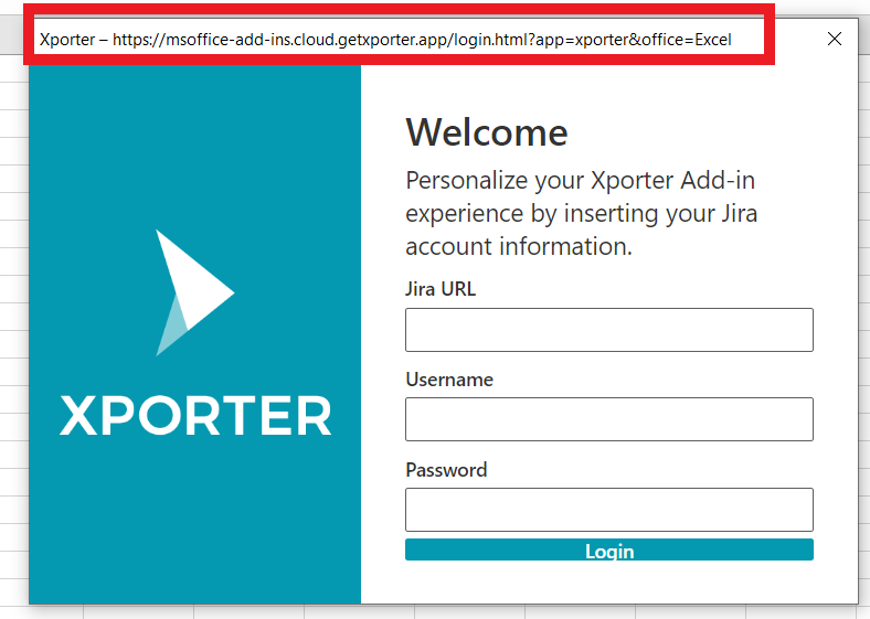 [XPORTER-3386] As a System, Xporter Add-ins can connect to jira ...