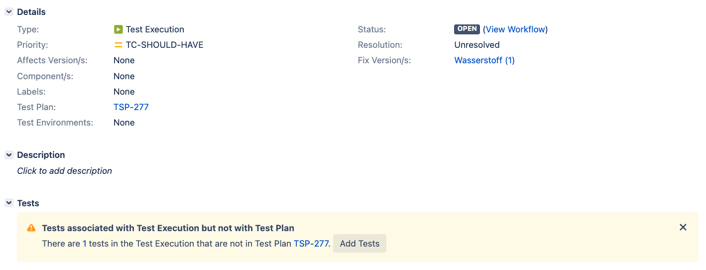 [XRAY-8853] As a user, I want to be able to know which Tests from Test ...