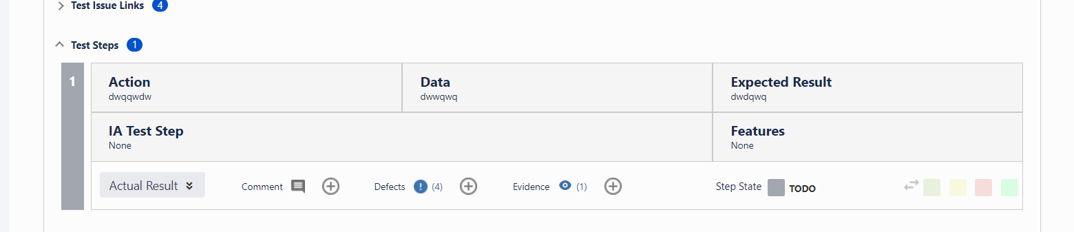Xray 8995 When Having Option Include Steps Table In Description Enable If You Create A Defect