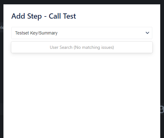 Xraycloud 7640 As A User I Want To Search For Tests Within A Test Set When Using The Call