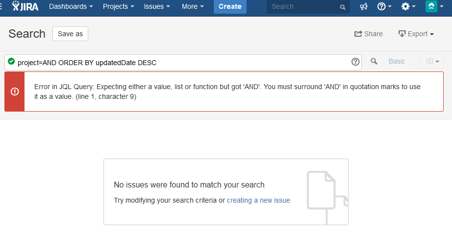 Xray 2396 Problem When A Project Key Is The Same As Jira Jql Operators Or Keywords Xblend 6303