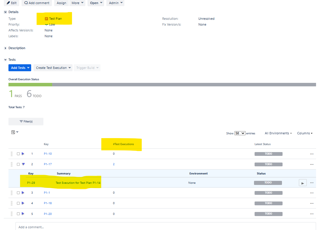 Xray 11030 As A User I Should Be Able To Configure Test Column To Show Only Non Archived