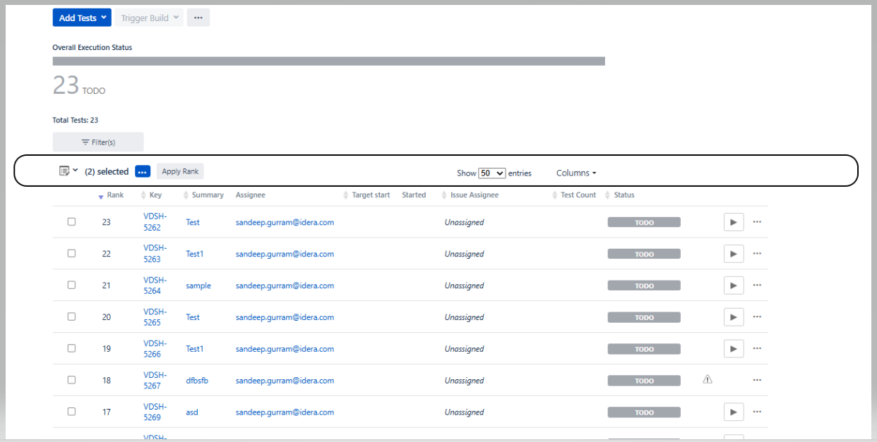 [XRAY-11264] Improve test execution navigation by implementing a sticky ...