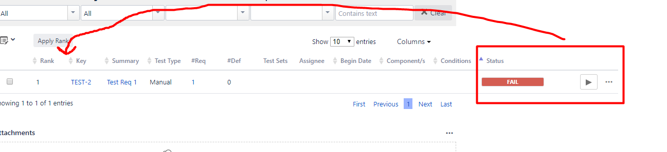 Xray 4224 As A User I Want To Be Able To Move Status Column Of Test Panel In Test Execution