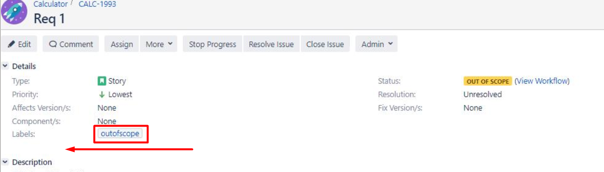 Xray 4254 When Ignore Requirements With Status Is Used And The Issue Is In That Status The
