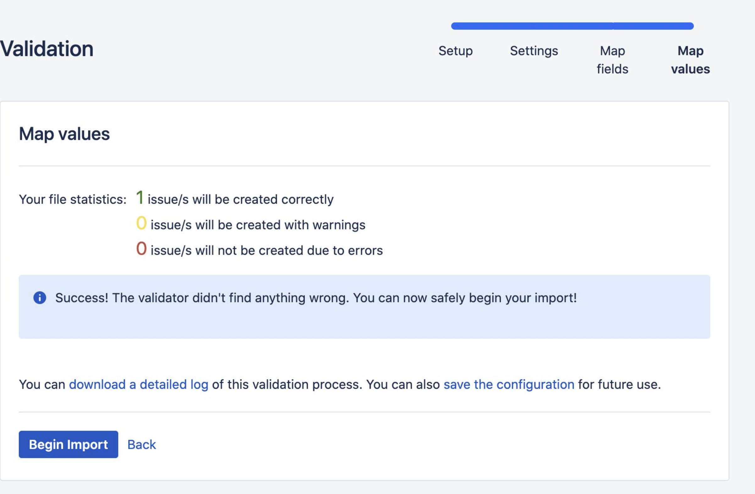 Xray 6431 As A User I Can Validate The Process Before Importing Tests With The Test Case